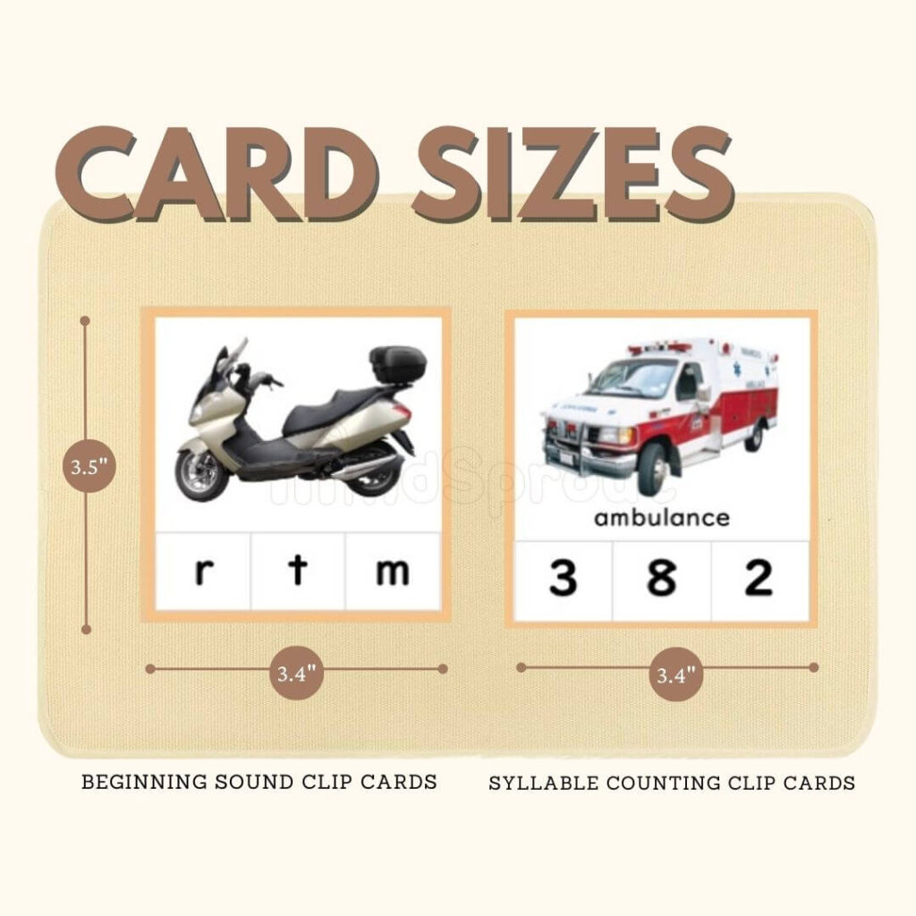 Land Vehicles 3-Part Cards & More!