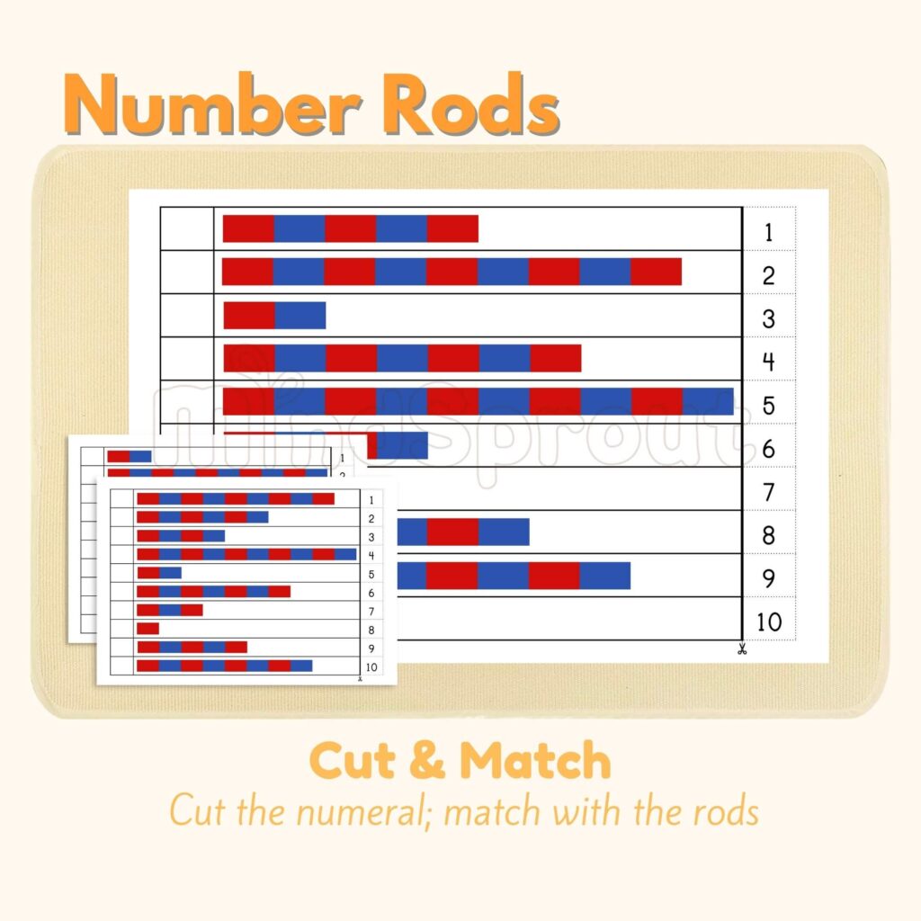 Number Rods Extension Activities