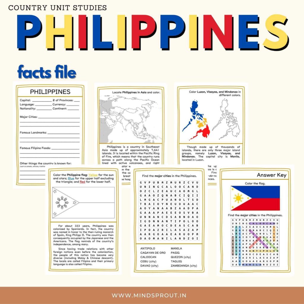 Philippines Country Unit Study
