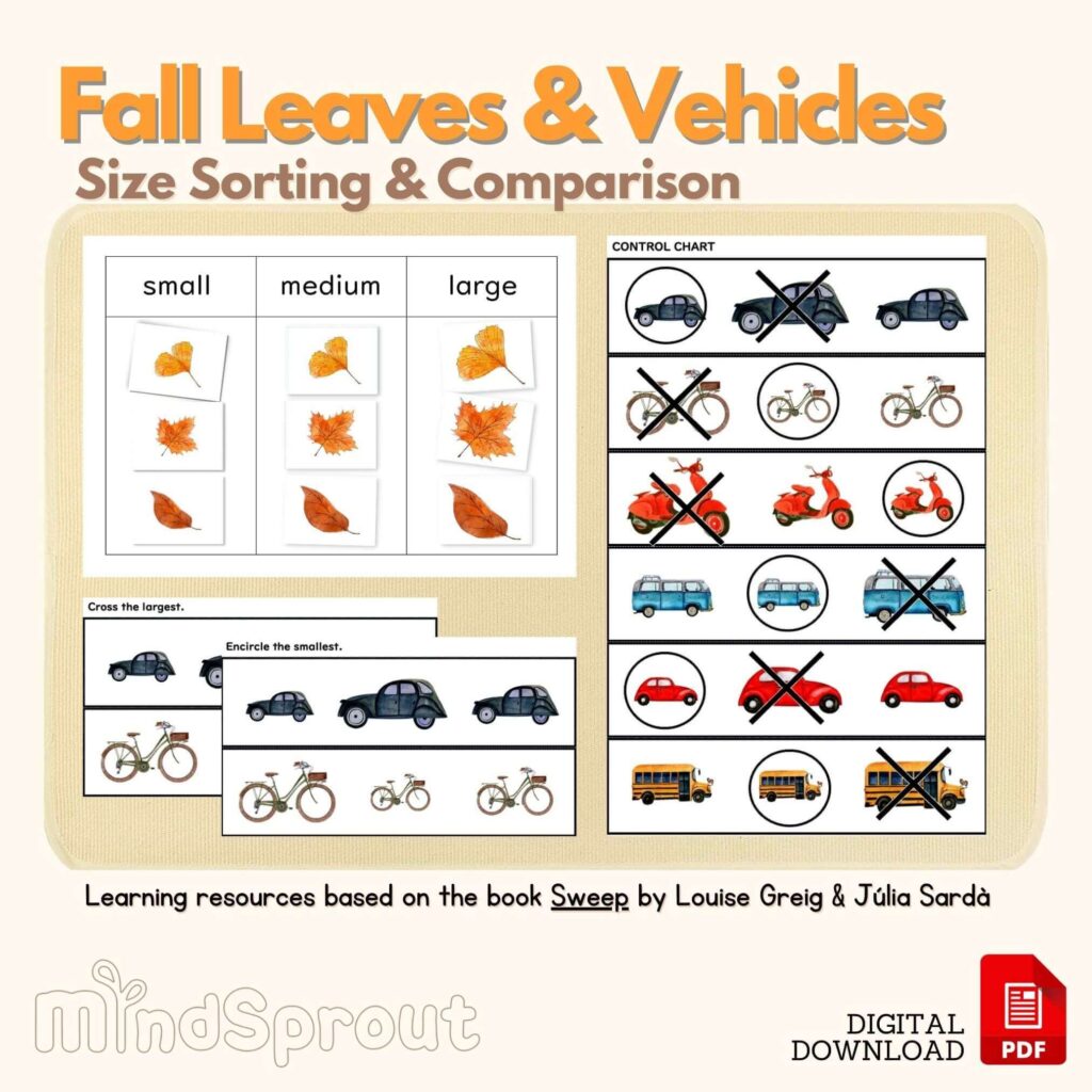 Sweep Book Companion Activities