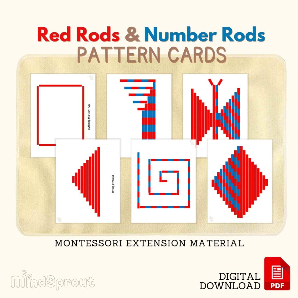 How To Use The Montessori Math Material: Number Rods
