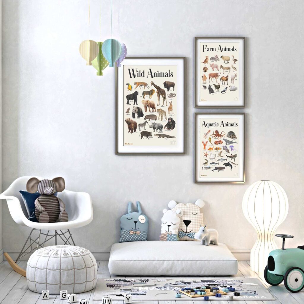 Farm Animals Printable Poster