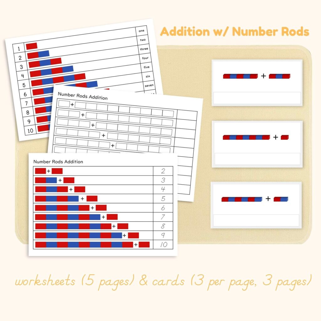 Addition with Bead Bars & Number Rods
